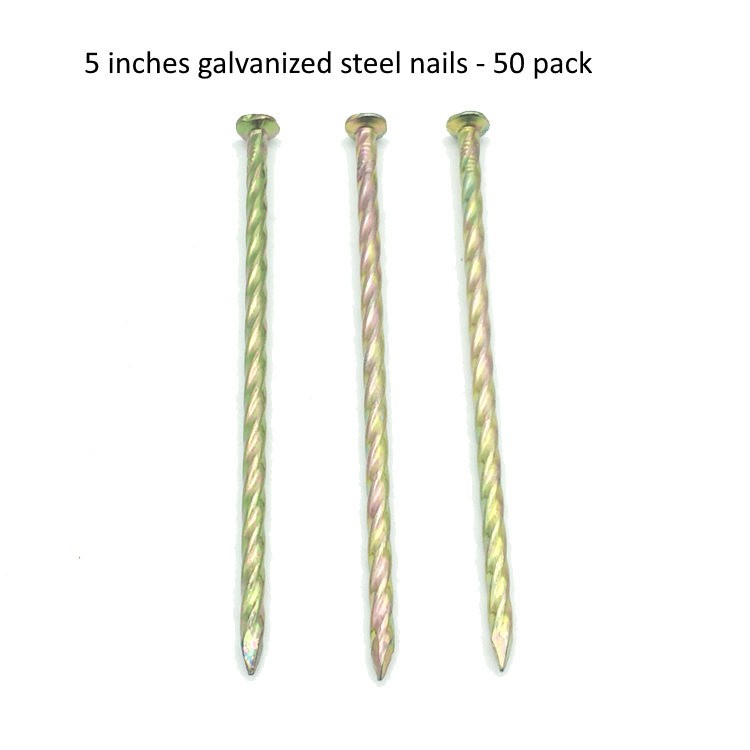 Turf anchor nail 5 inches - 50 pack – Umall Outdoor Living