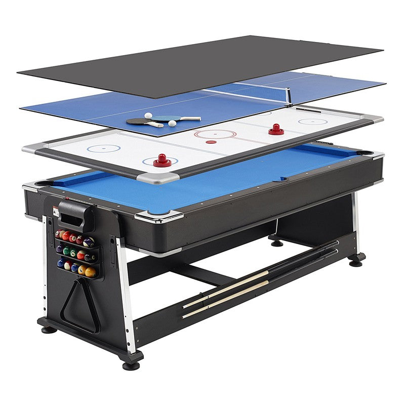 7ft 4 in1 Convertible Pool Table set – Umall Outdoor Living
